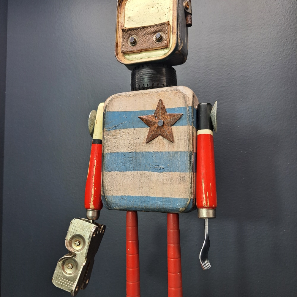 Tobias The Tall Extra Long Robot - Just Dandy
